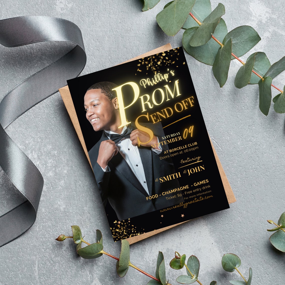 Prom Send off Party Invitation Prom Printable Invitation - Etsy