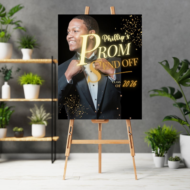 Prom Send off Party Welcome Sign, Prom Printable Signs, Prom Night ...