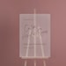 Personalized Clear Acrylic Party Sign - Elegant Event Signage, Custom ...