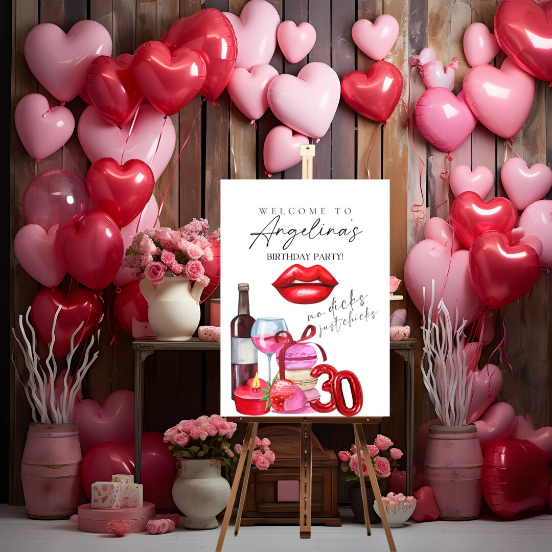 Ladies Night Welcome Sign, Girls Night Banner, Galentine's Day ...