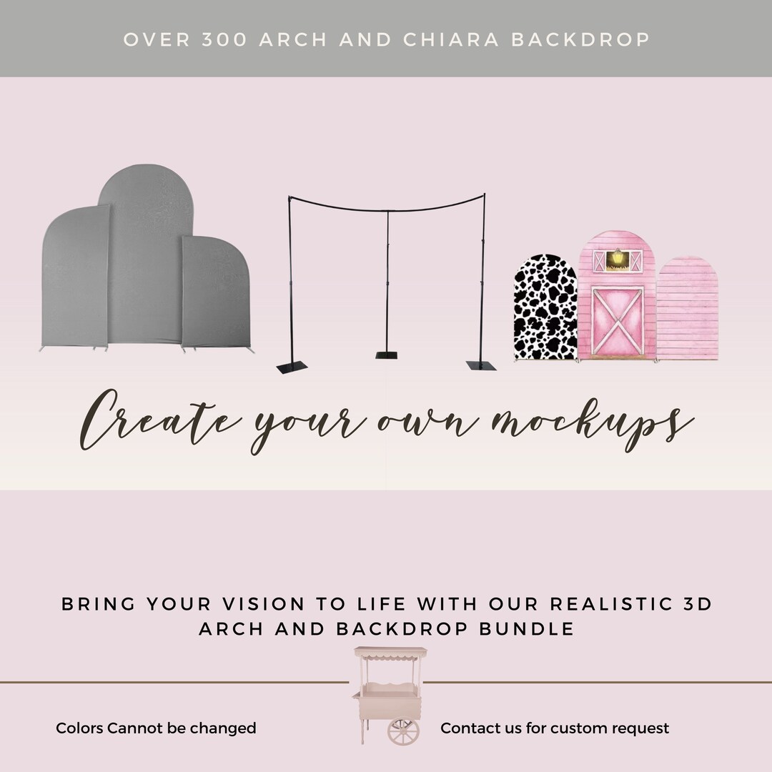 Balloon Artist Backdrop Bundle, 300+ Transparent PNG, 3D Scene Creator ...