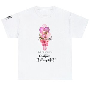 Balloon Artist Tshirt, Balloon Buniess Shirt, Personalized Event ...