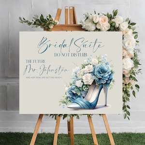 Customizable Bridal Suite Sign, the Bride & Her Tribe Getting Ready ...