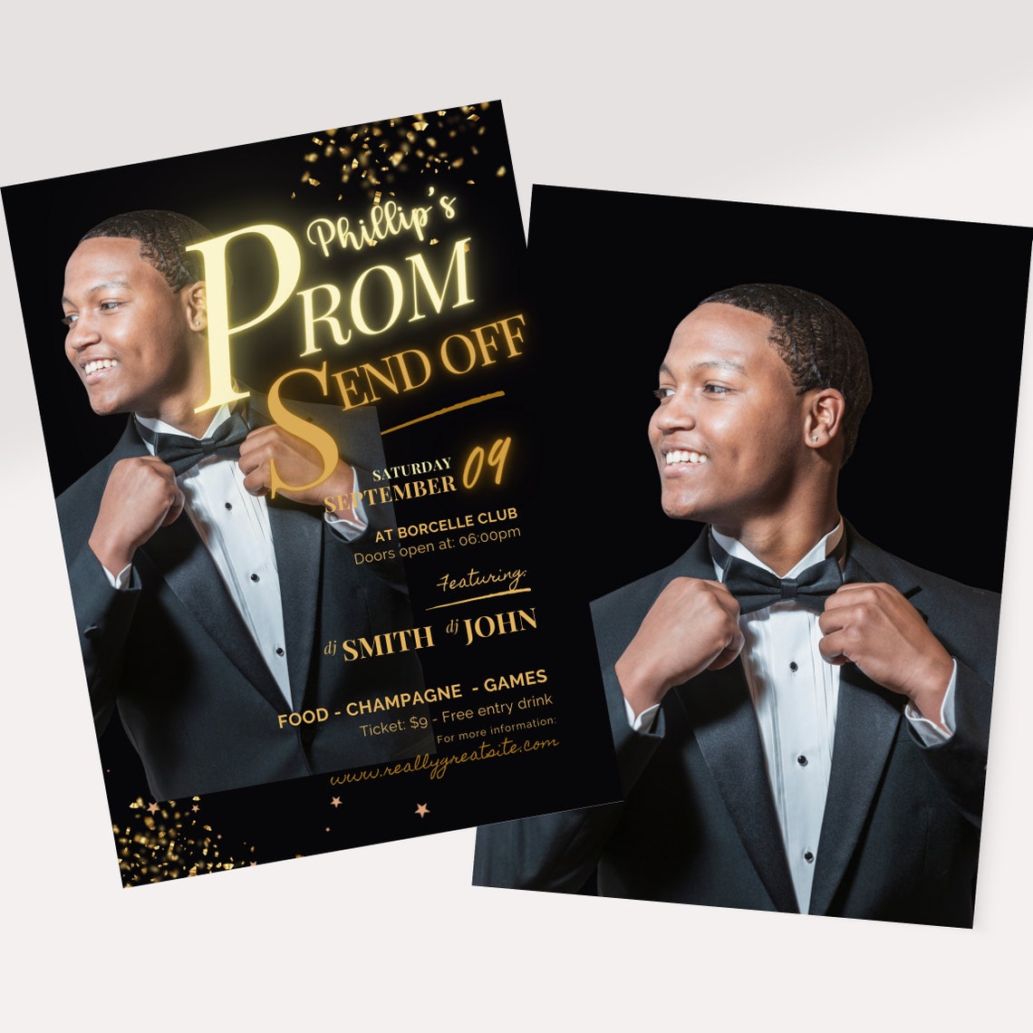 Prom Send off Party Invitation Prom Printable Invitation - Etsy