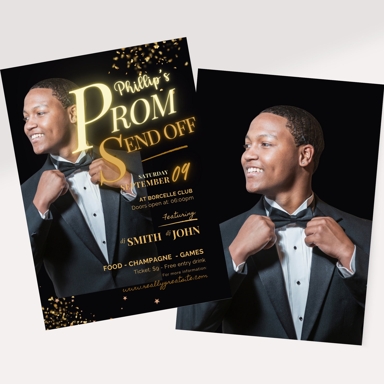 Prom Send off Party Invitation Prom Printable Invitation - Etsy