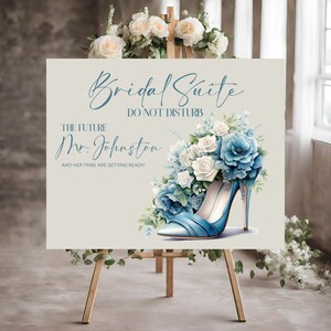 Customizable Bridal Suite Sign, the Bride & Her Tribe Getting Ready ...