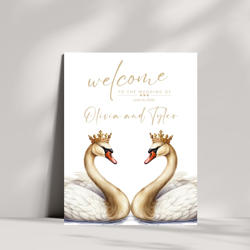 Swan Wedding - Etsy