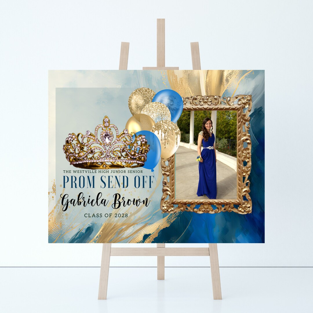 Prom Send off Party Welcome Sign, Prom Printable Signs, Prom Night ...