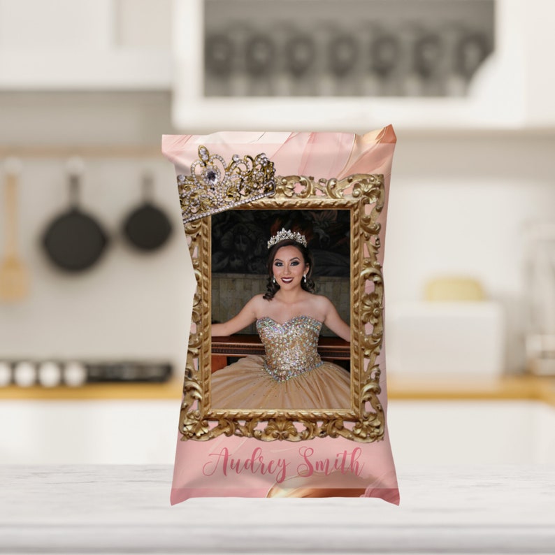 Prom Send off Chip Bag Template, Prom Party Favors, Printable Photo ...