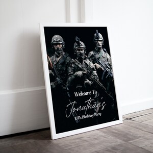 Editable Gamer Birthday Welcome Sign, Gamer Editable Party Banner ...