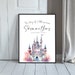 Editable Princess Castle Birthday Welcome Sign Template | Customizable ...