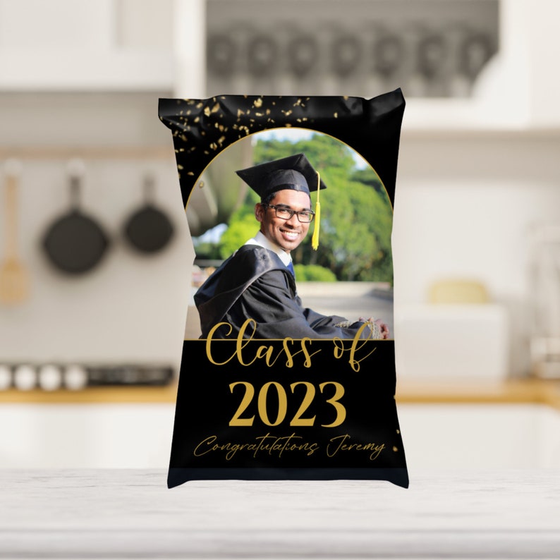 Graduation Party Chip Bags Template Personalized Party Favor - Etsy