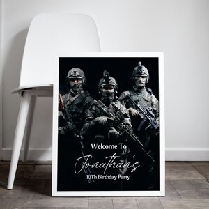 Editable Gamer Birthday Welcome Sign, Gamer Editable Party Banner ...