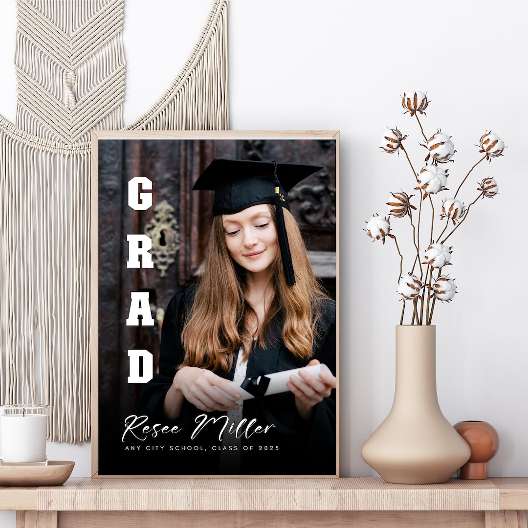 Modern Graduation 2024 Welcome Sign | Congratulations Celebration ...
