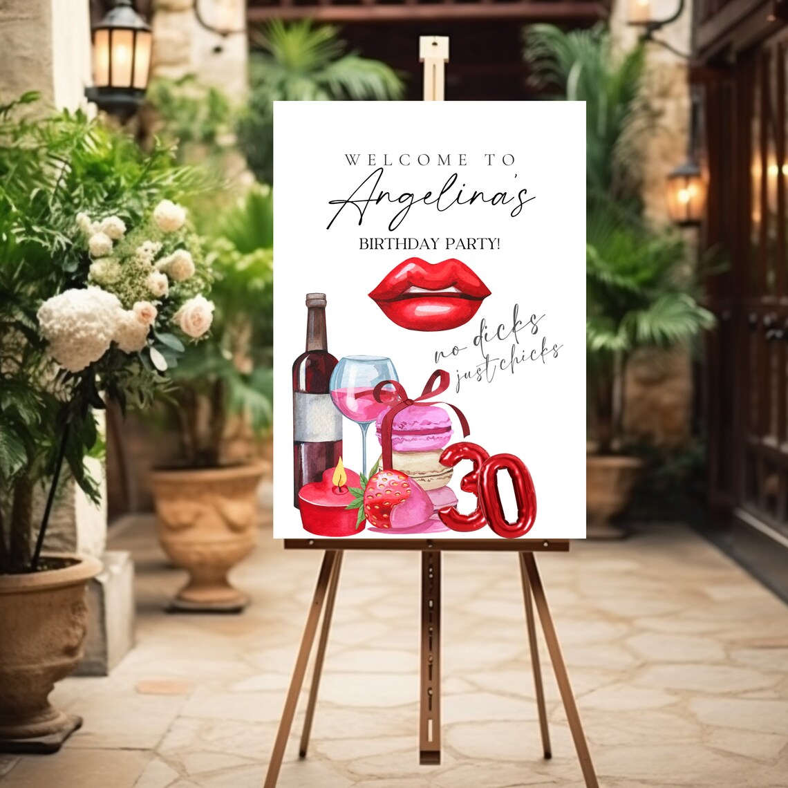 Ladies Night Welcome Sign, Girls Night Banner, Galentine's Day ...