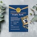 Class of 2024 Blue and Gold Graduation Party Invitation - Customizable ...