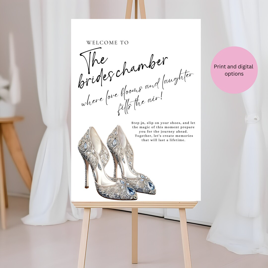 Printable Bridal Suite Wedding Sign Wedding Day Banner for Dressing ...