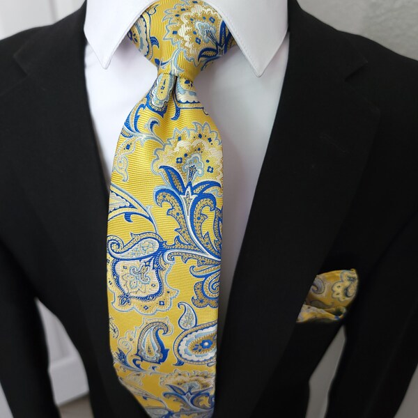 Yellow Tie - Etsy