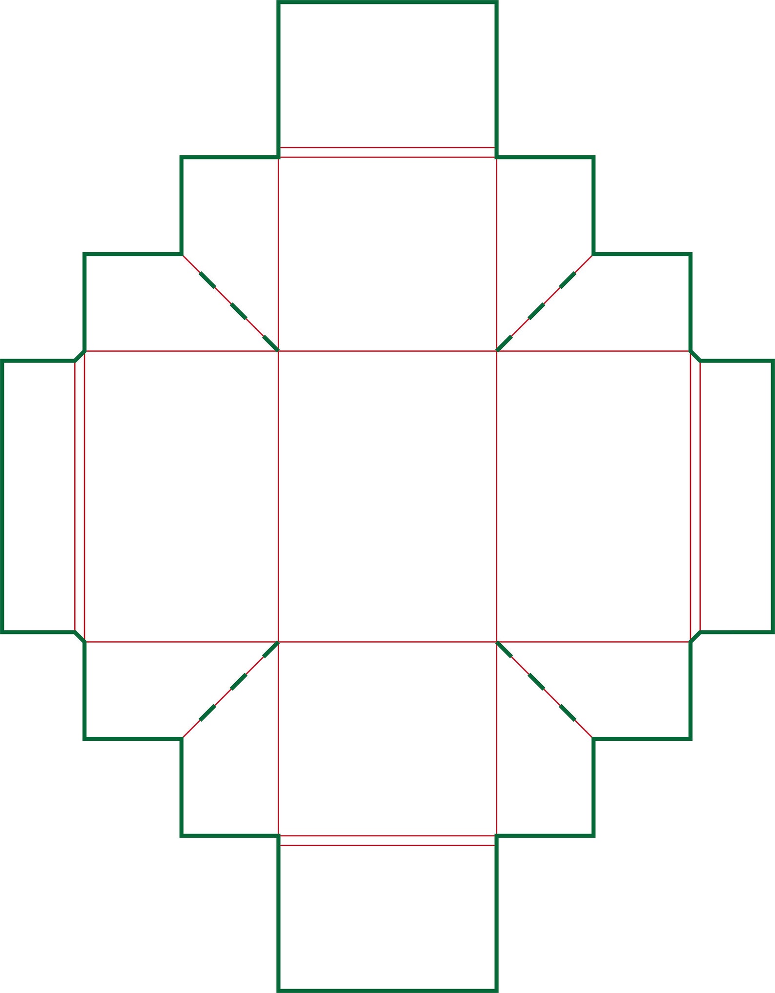 Foldable Box SVG Template for Small Items | Printable Cardstock | Gift ...