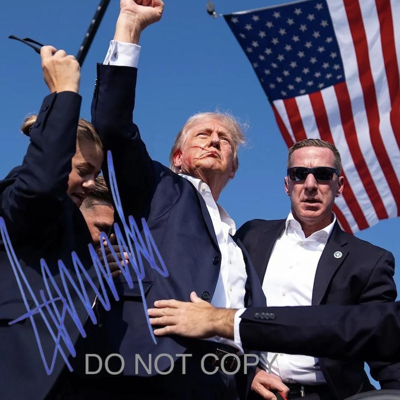 Donald Trump Signed Memorabilia - Etsy