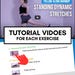 Intermediate At-home Workout Plan - Etsy