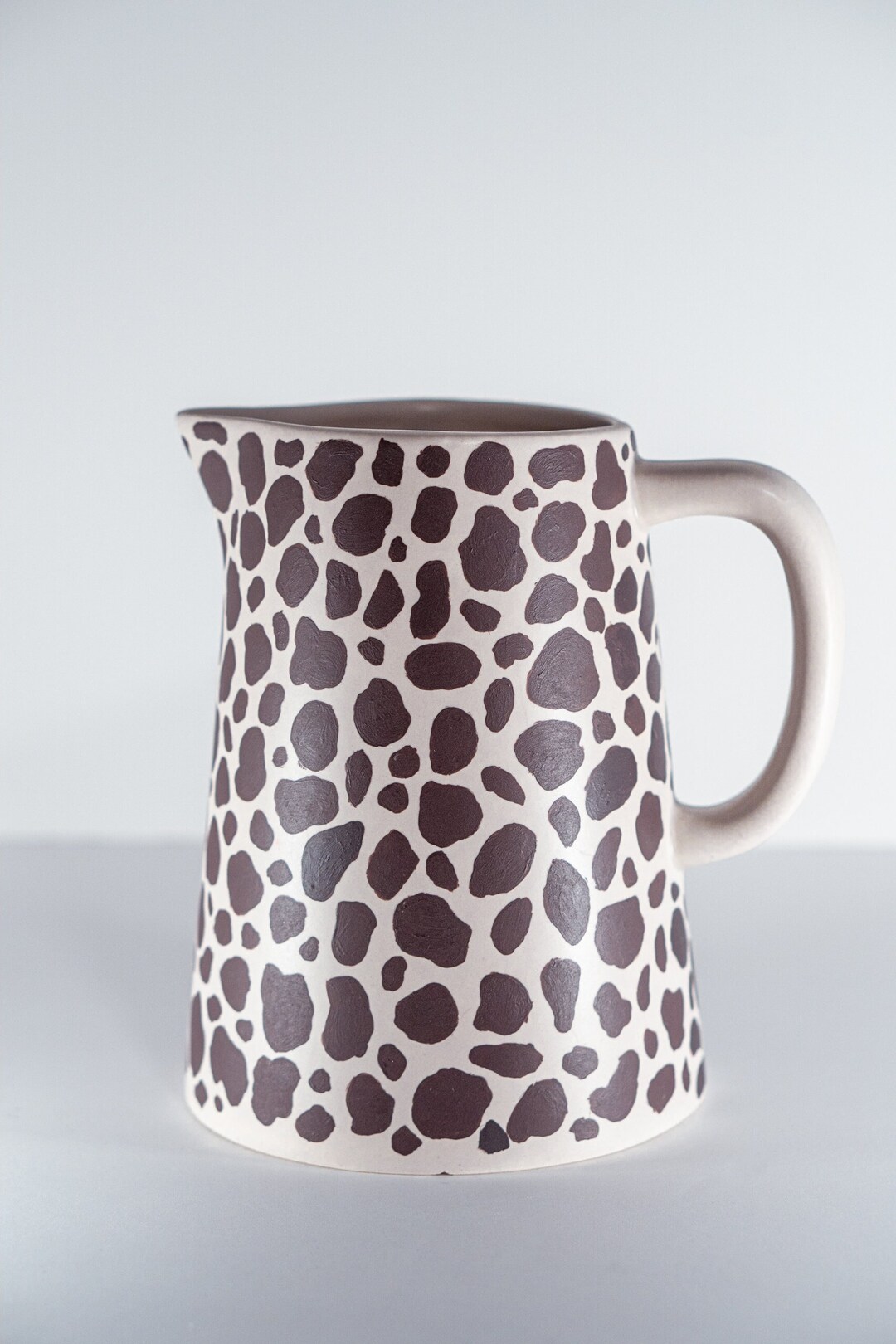 Cow Print Pitcher - Etsy
