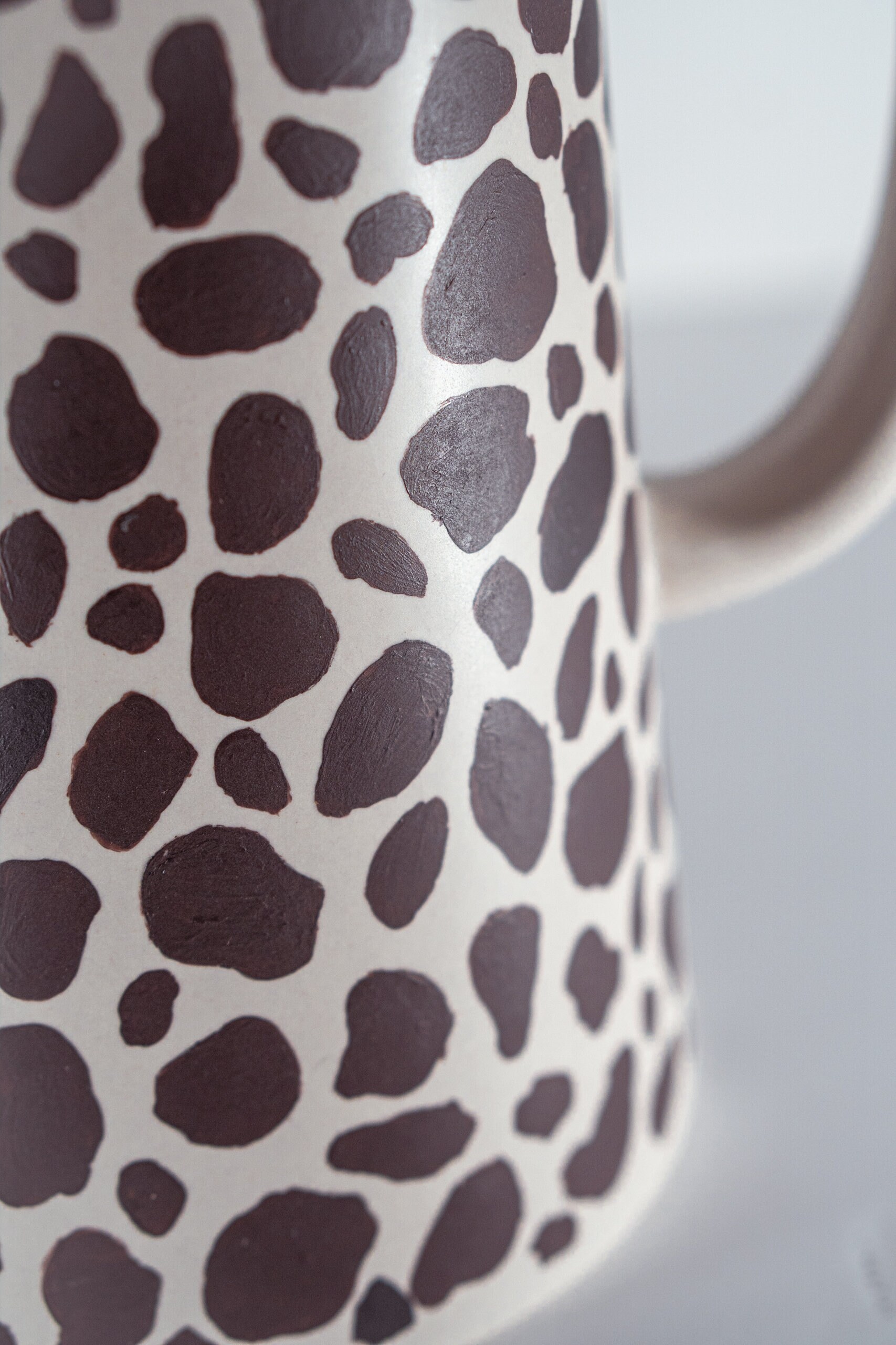 Cow Print Pitcher - Etsy