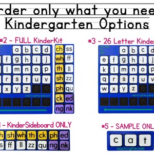Multisensory Phonics Tiles & Word Building Board Mats Kits | Word ...