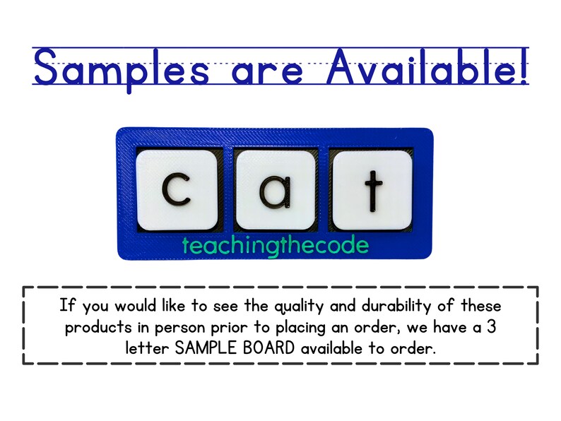 Multisensory Phonics Tiles & Word Building Board Mats Kits | Word ...