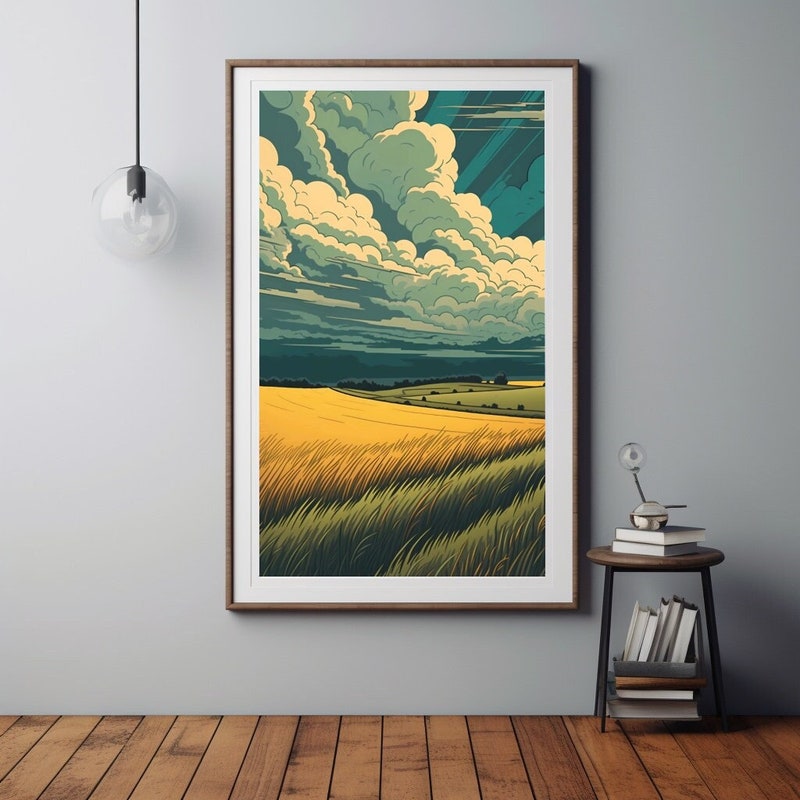 Prairie Painting - Etsy Canada
