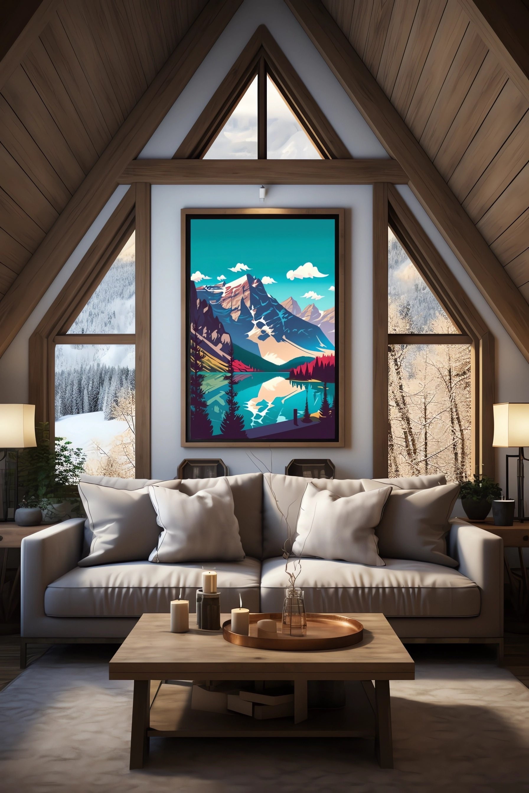 Printable Jasper National Park, Digital Download, Travel Style Poster ...