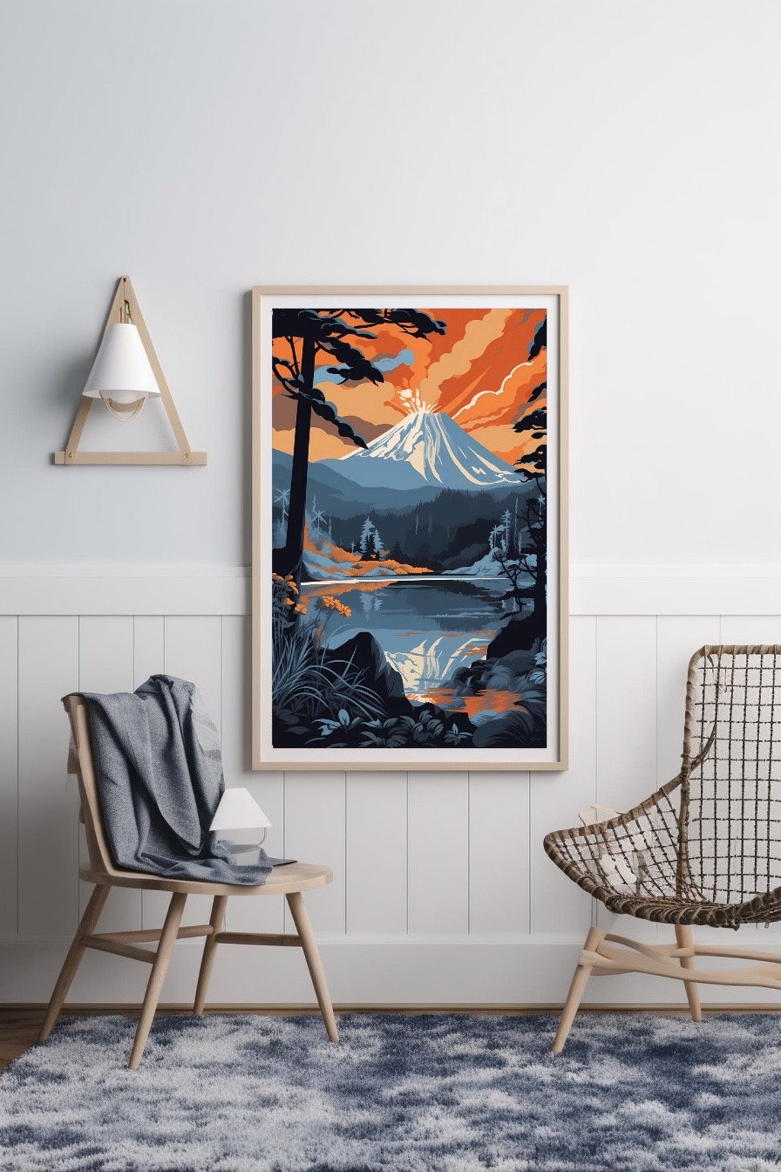 Printable Volcano National Park Poster, Hawaii Travel Poster, Hawaii ...