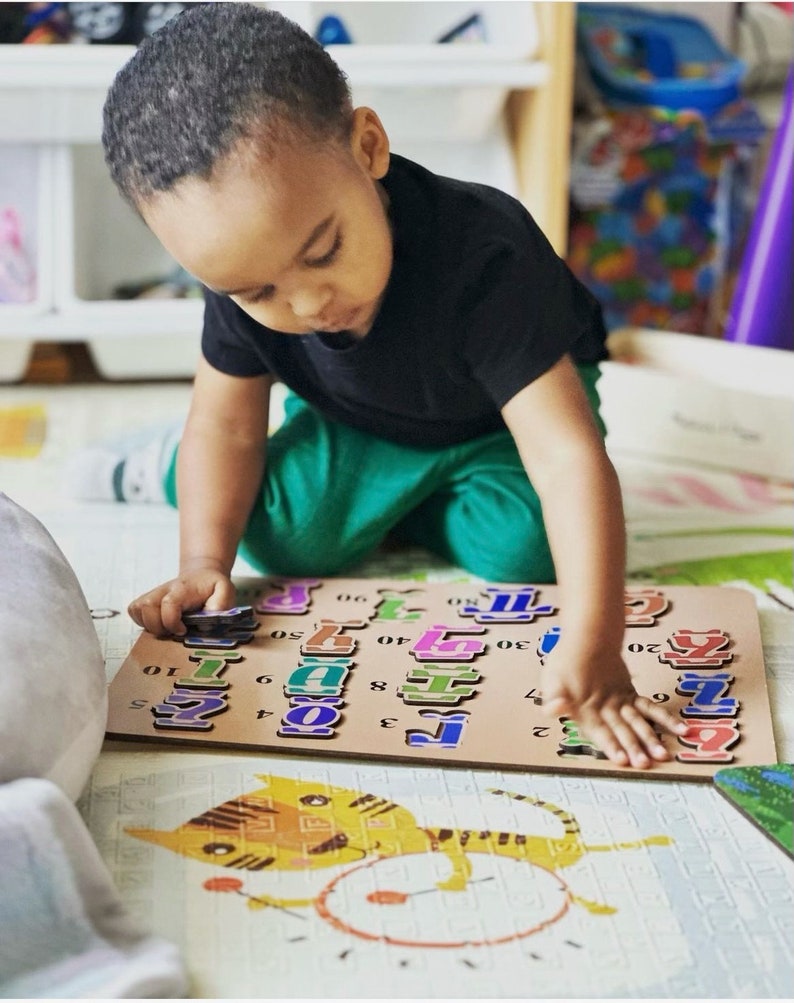 Geez Numbers Wooden Jigsaw Puzzle Ethiopian Eritrean - Etsy