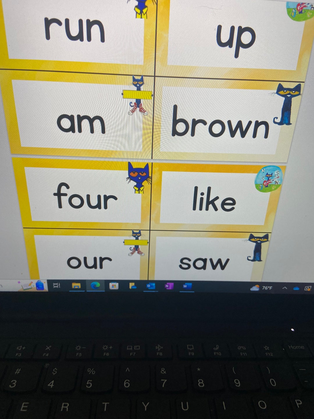 Pete the Cat Sight Words Pre Primer and Primer - Etsy