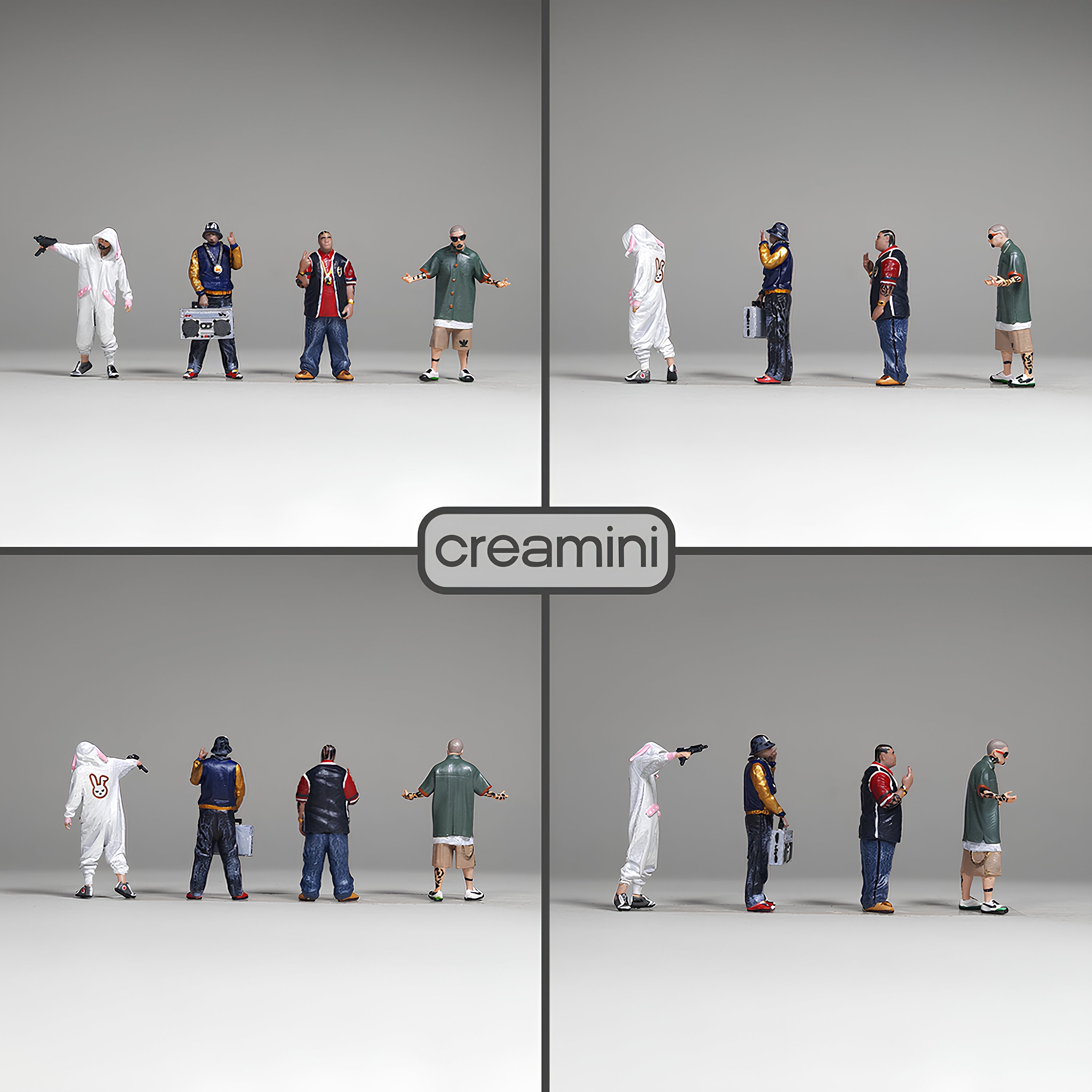 Low Gang 1:64 Scale Handpainted Figure Set - Etsy