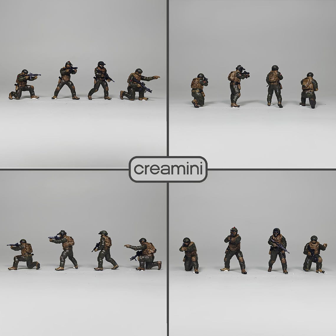 Soldier 1- 1:64 Scale Handpainted Figure Set - Etsy