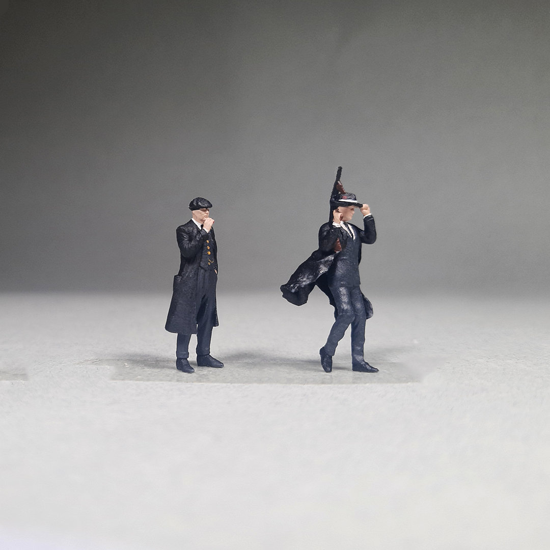 Mafia Crew Tommy Shelby 1:64 Scale Handpainted Figure Set - Etsy