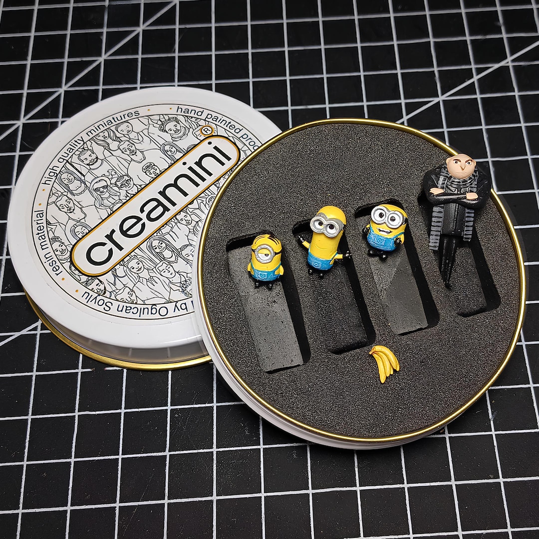 Minions 1:64 Scale Handpainted Figure Set - Etsy