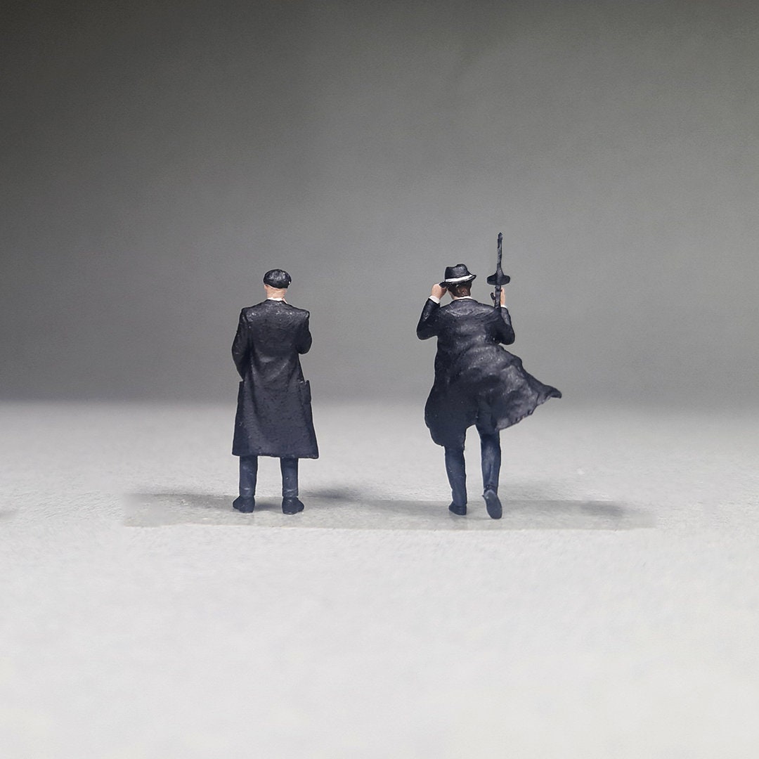 Mafia Crew Tommy Shelby 1:64 Scale Handpainted Figure Set - Etsy