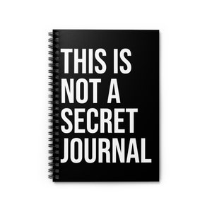 Not A Secret Journal, Funny Gift for Teenager Diary, Teenage Girl ...