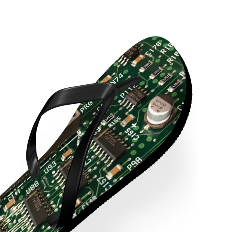 Circuitboard Flip Flops, PCB Sandles, Motherboard Shoes, Printed ...