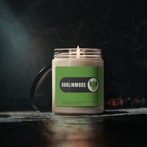 Goblin Mode Candle, Goblincore Teen Gift Geeky College Dorm Room ...