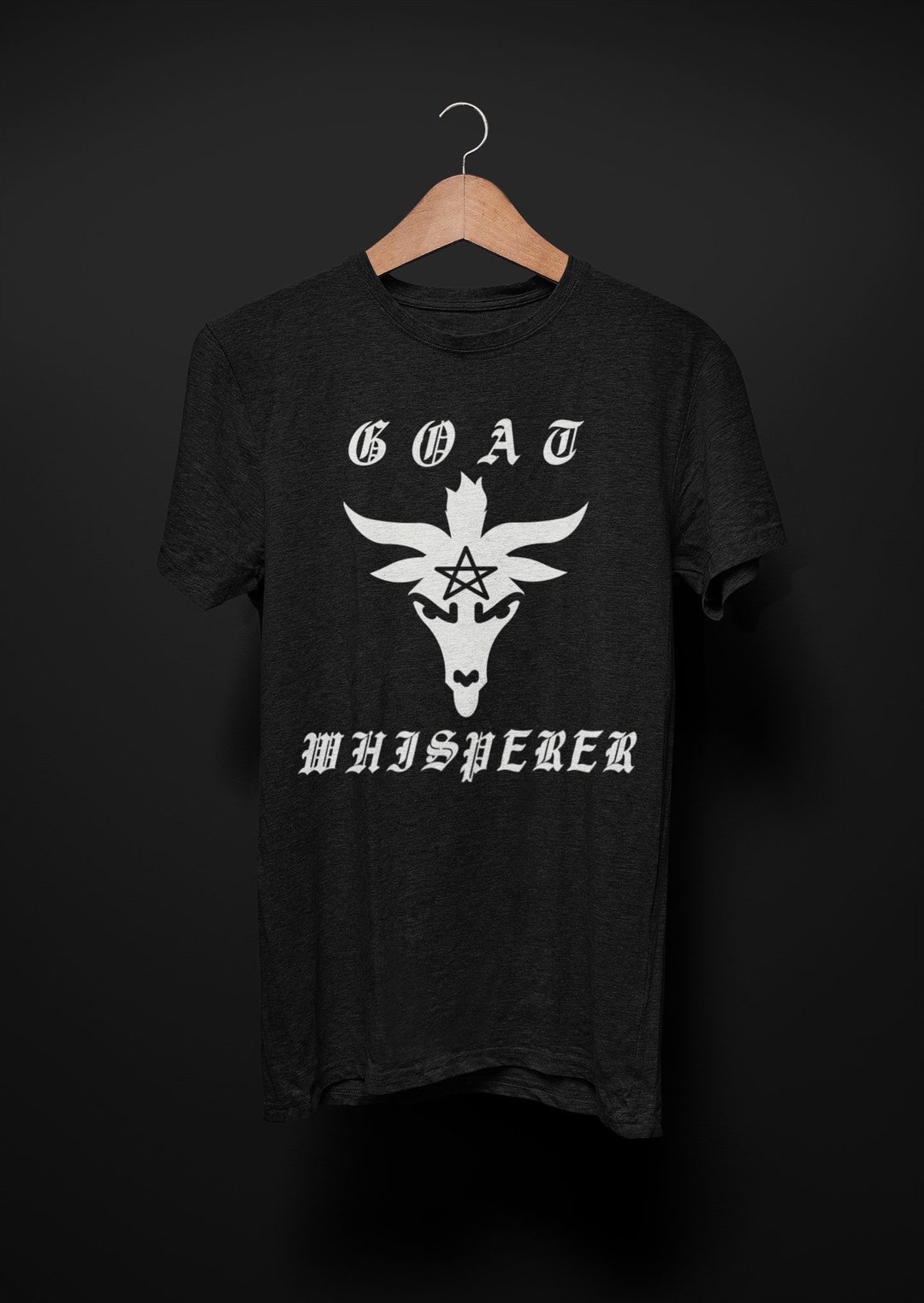 Goat Whisperer T-shirt, Baphomet T Shirt for Women Men, Occult Satanic ...