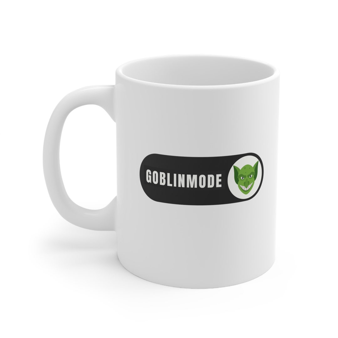 Goblin Mode Mug, Goblincore Coffee Mug, Gremlin Monster Halloween Cup ...