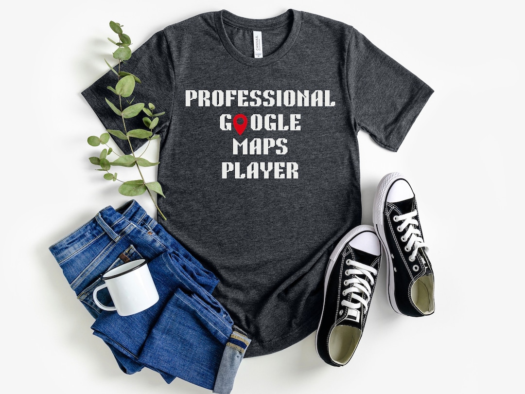 Professional Maps Player T-shirt, Geoguessr Gift Tee, Gamer Streamer ...