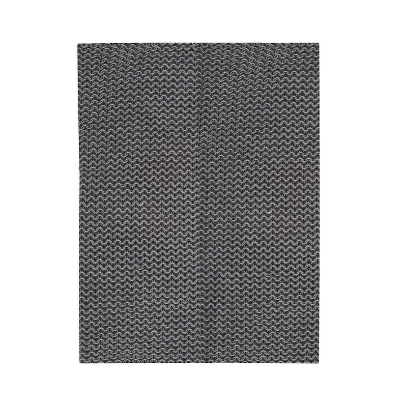Chainmail Blanket, Medieval Knight Armor Throw, Fantasy Decor, DND ...