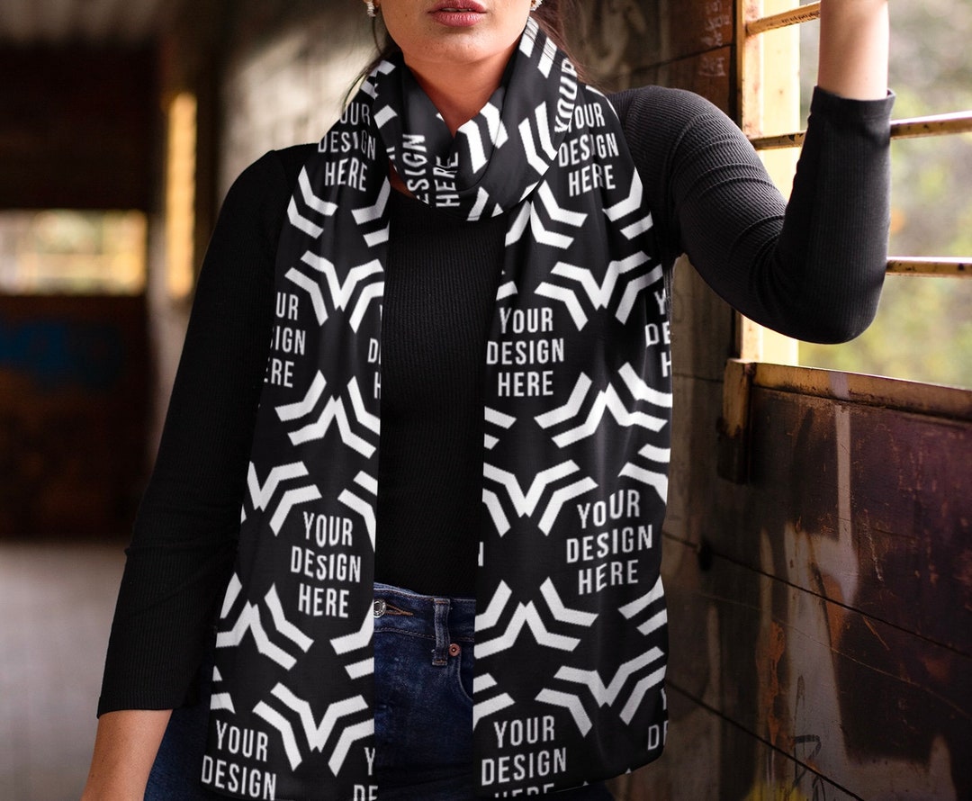Personalized Pashmina, Rave Accessory Women Men Burning Man Clothing ...