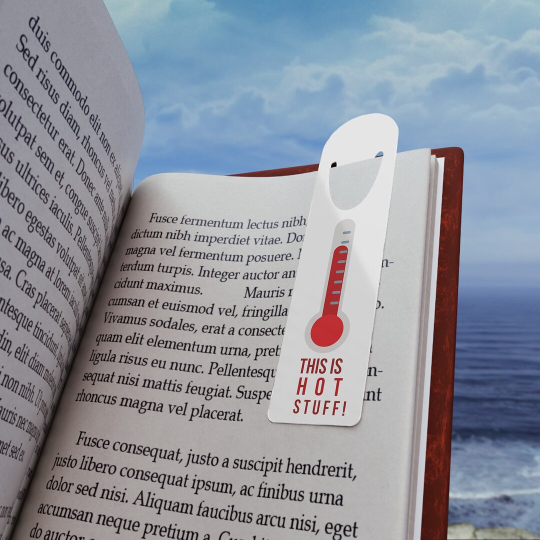 This is Hot Stuff Bookmark, Spicy Book Mark Reading Dirty Romance Novel ...