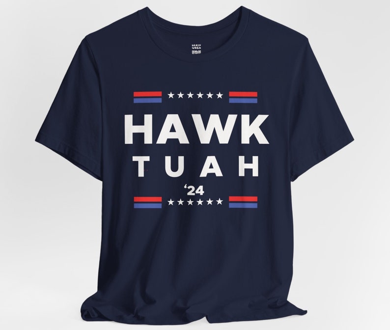 Hawk Tuah 24 T-shirt, Offensive Meme T Shirt for Women Men, Quirky Tee ...