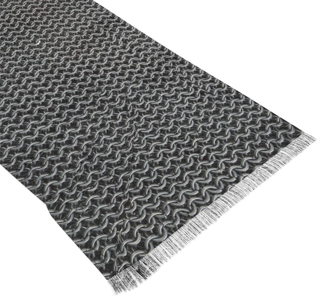 Chainmail Pashmina, Ren Faire Medieval Clothing Accessory, Renaissance ...
